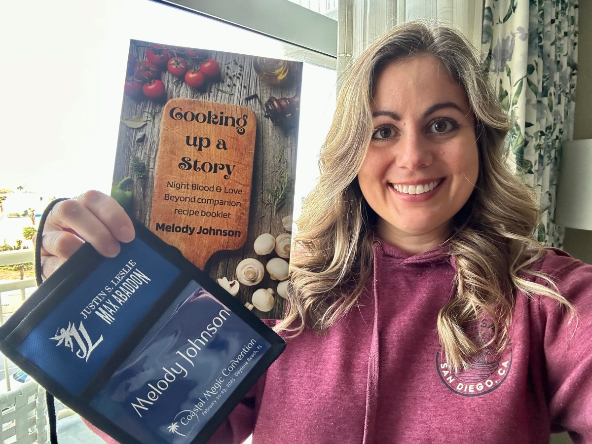 Day 1: Coastal Magic Convention – Author Melody Johnson